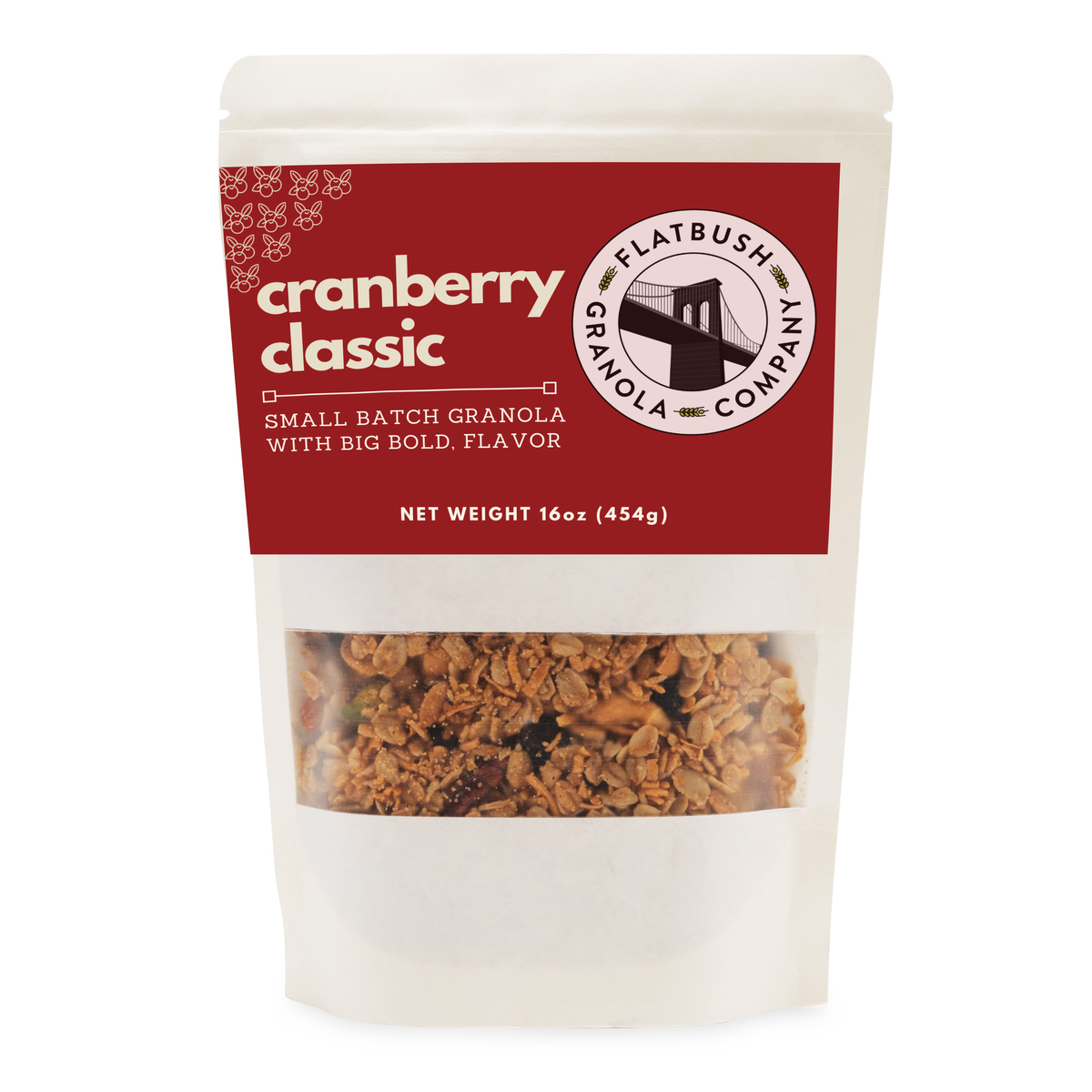 Afrotechture | Flatbush Granola Company | Classic Granola w/ Cranberry